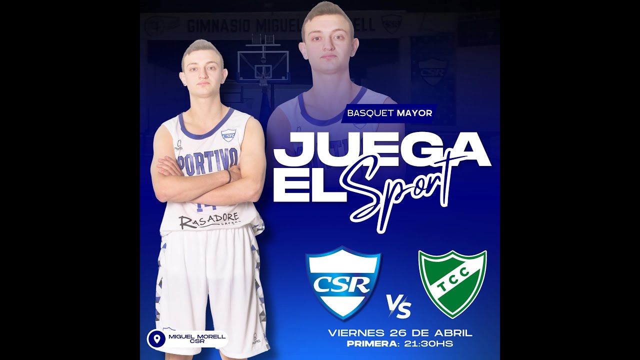 BASQUET EN VIVO - SPORTIVO RIVADAVIA SAN GENARO - TENIS CORREA - FECHA ...