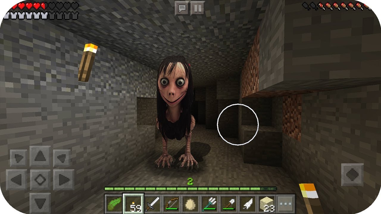 Aenh encuentra a Momo Real a las 3 am - Aenh Minecraft PE - YouTube