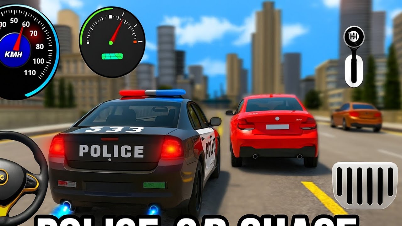 Real Police Car Driving Simulator 3D – Cop Chase 2025 (Android Gameplay ...