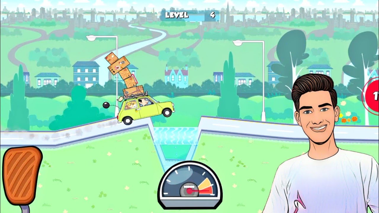 Mr Bean Special Delivery Game - android gameplay - YouTube