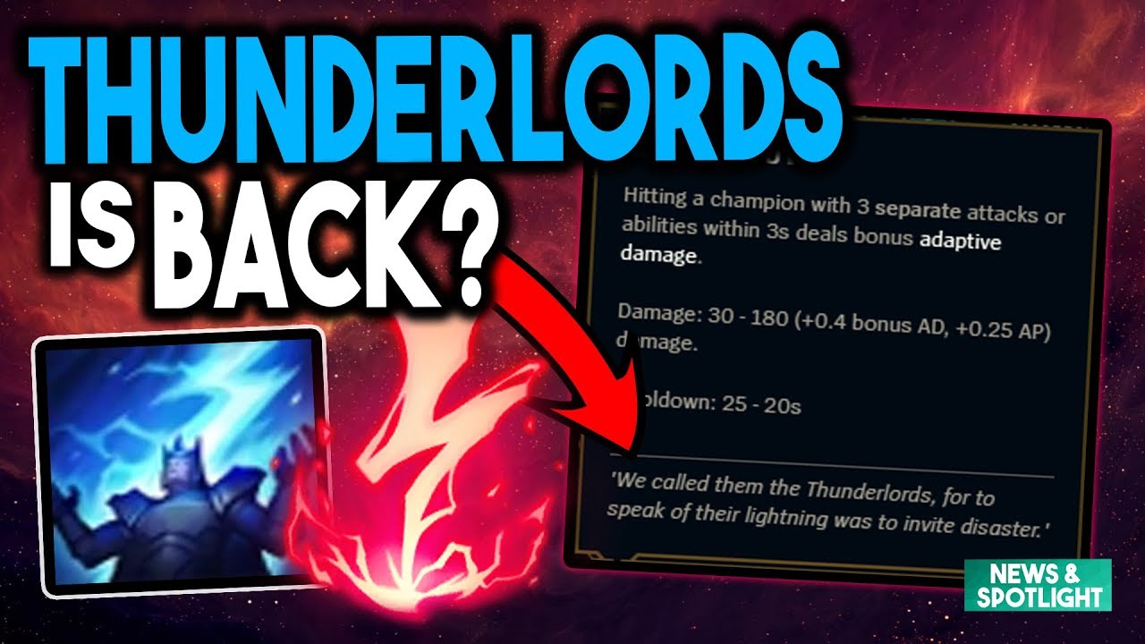 NEW ELECTROCUTE RUNE HAS A CRAZY LOW COOLDOWN! THUNDERLORDS RETURNS ...