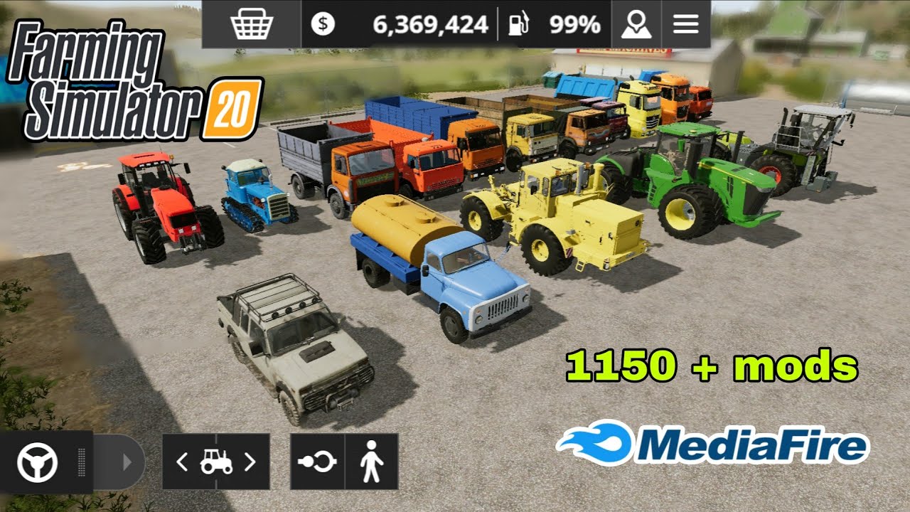 Fs20 mods - 150 vehicle truck car tractor Autoload Bale Trailer - YouTube