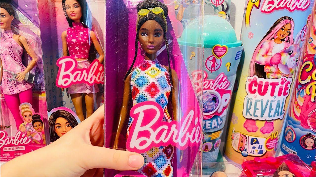 ASMR Unboxing Barbie compilation - YouTube