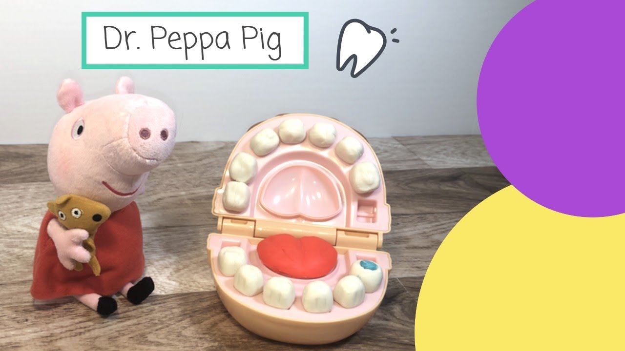 Dr. Peppa pig the Dentist - lets help Mr.Tooth - YouTube
