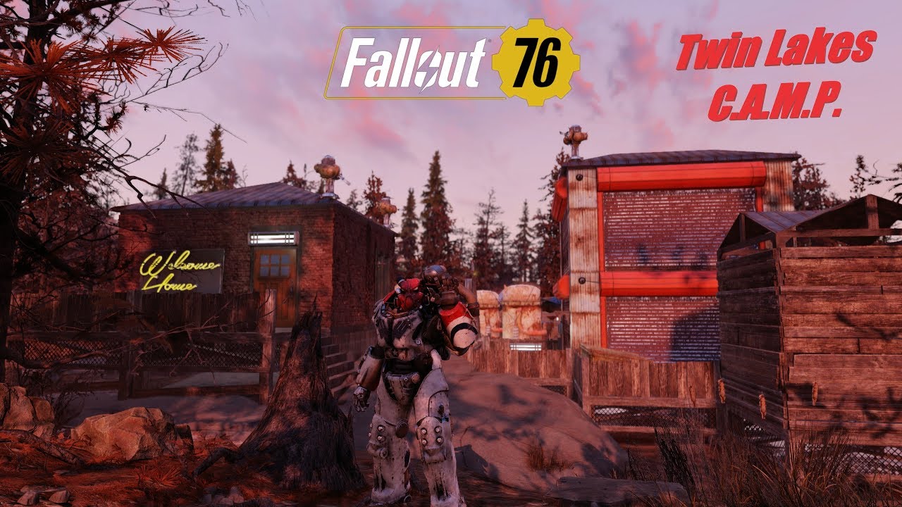 Fallout 76 Twin Lakes C.A.M.P. - YouTube