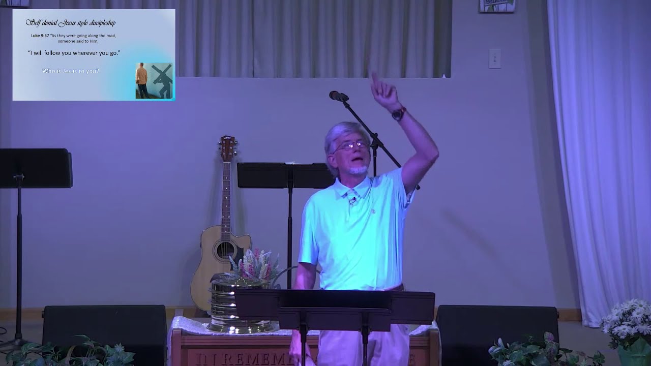 Christian Church of Manteno Sunday Service 06/14/2020 - Self denial ...