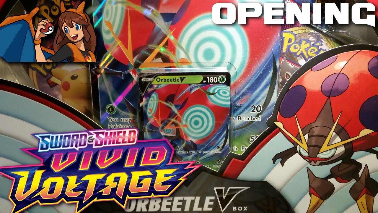 IT'S UFO BUG TIME - Opening an Orbeetle V Box of Pokemon Cards with ...