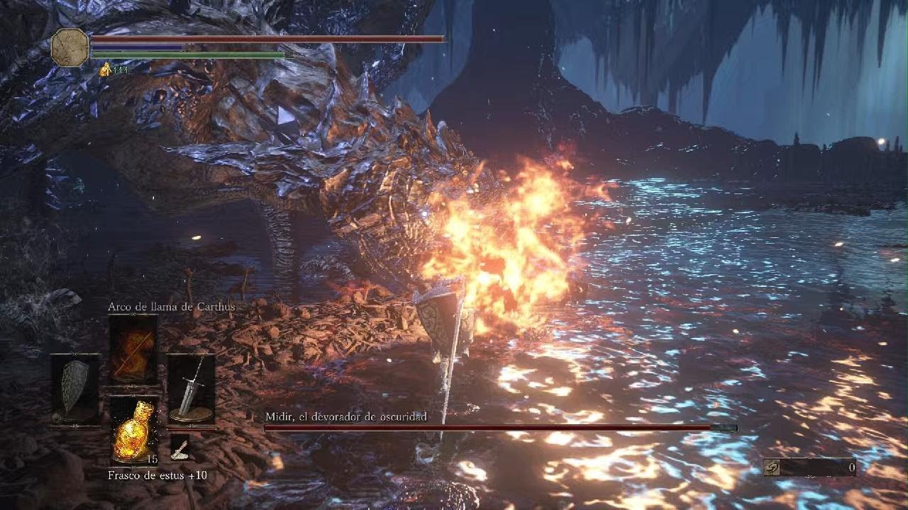 DARK SOULS III: Midir boss fight - YouTube