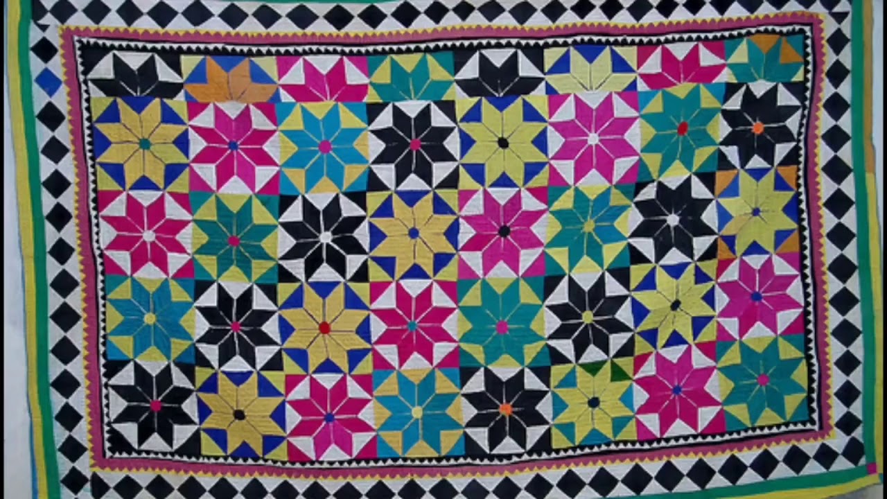 Sindhi Rilli designs - YouTube