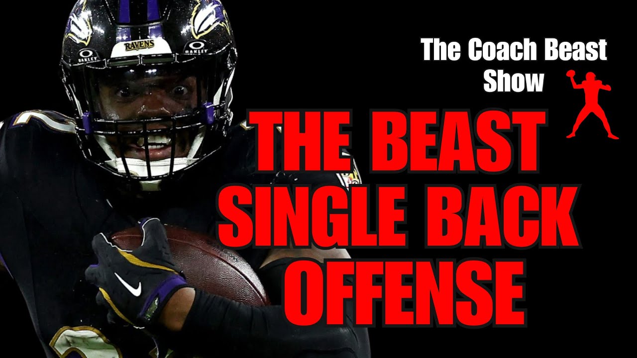 WINNING Youth Football Strategies with a Single Back Offense - YouTube