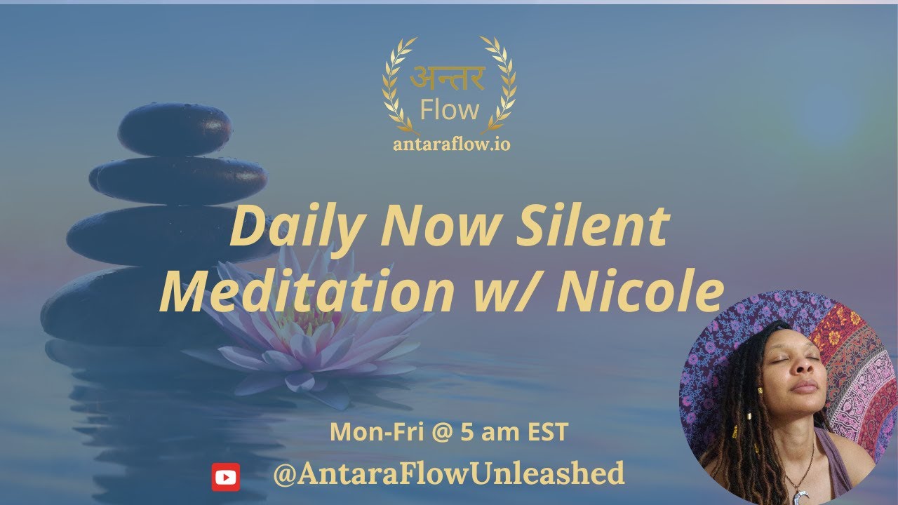 Daily Now Silent Meditation w/ Nicole (Week 22 Day 147) - YouTube