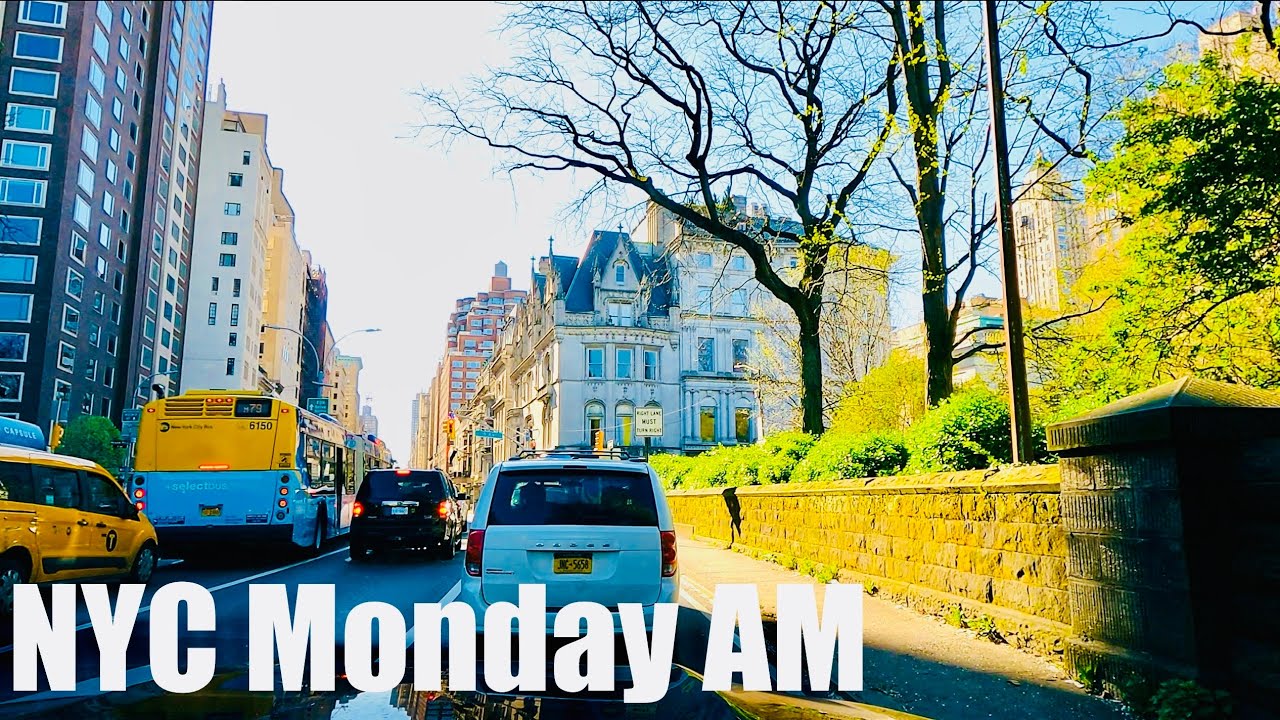 New York City Driving-Monday AM Commute-FDR Drive-96th-Columbus Av-79th ...