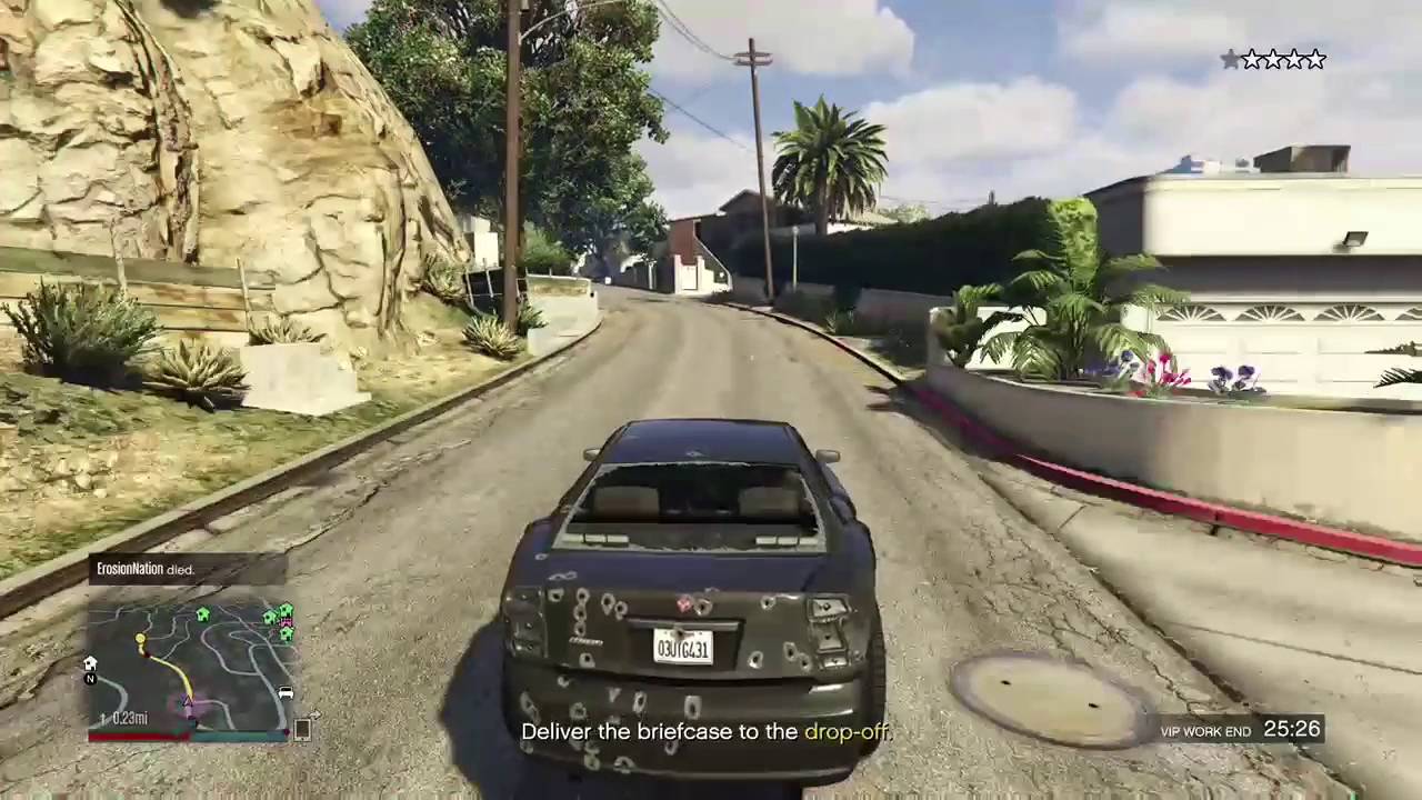 Gta 5 Online How To Get And Repair The Fib Buffalo - YouTube