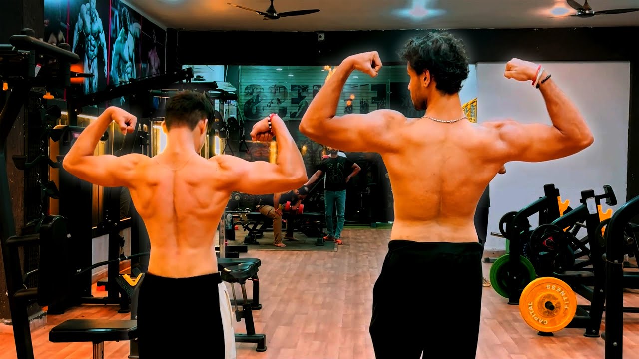 Back + Triceps | Posing with 15 year old boy - YouTube