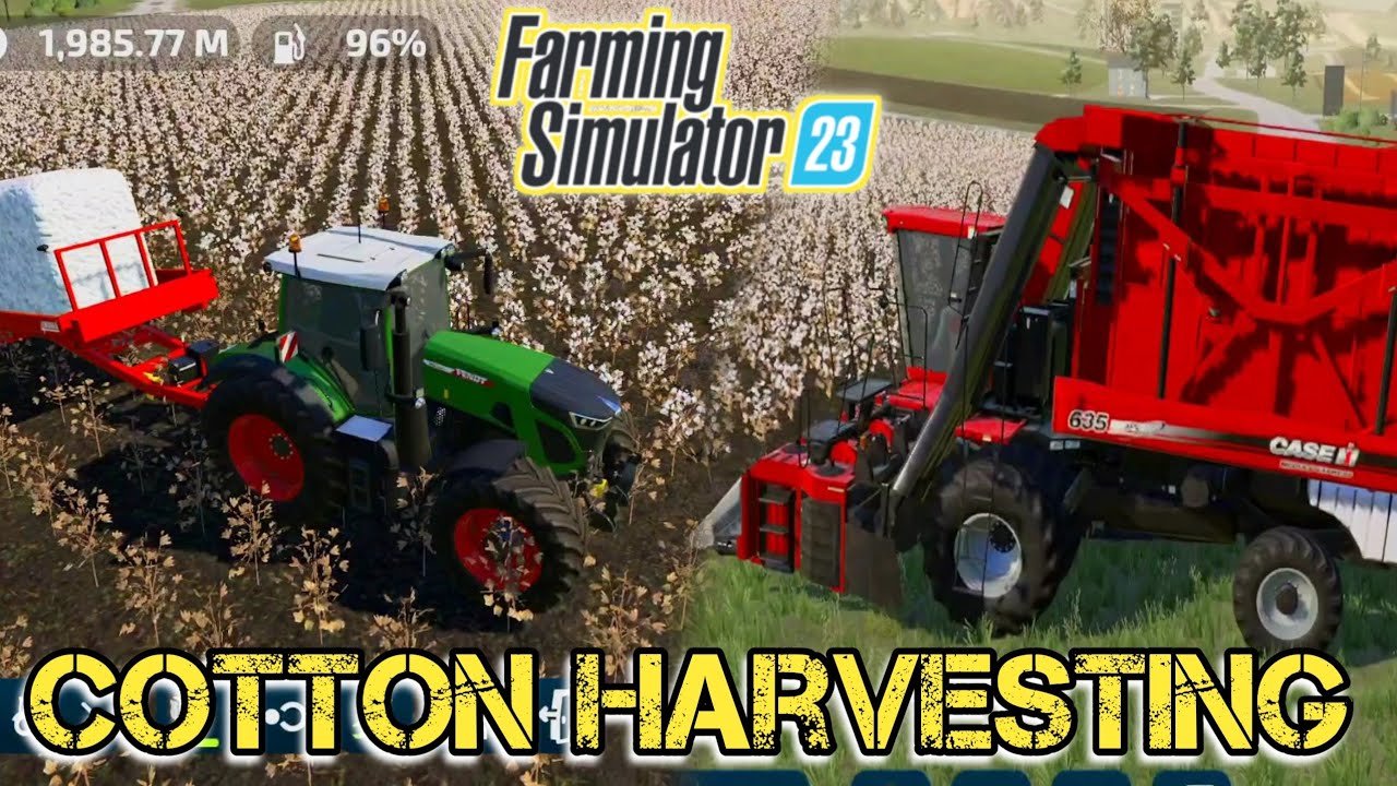 Unlimited money from Cotton Farming, FS23 FS25, FS22, Tips and tric ...