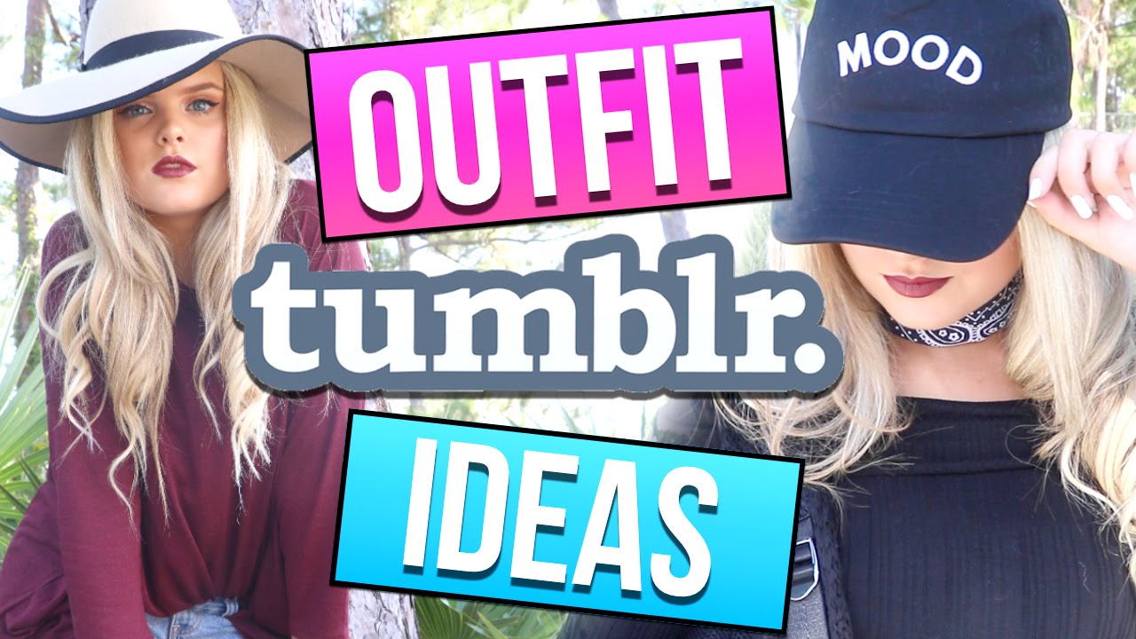 TUMBLR OUTFIT IDEAS!! - YouTube