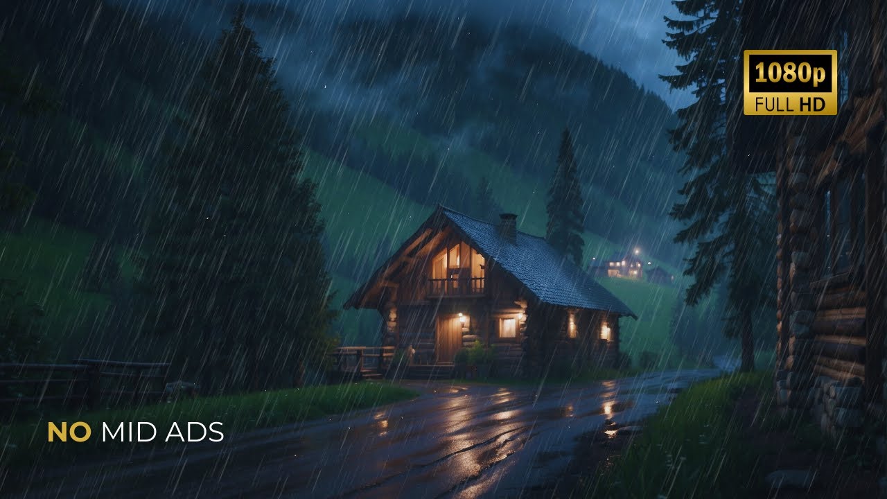 Revitalize Your Sleep Patterns with Blissful Rain Sounds | 1-Hour Loop ...