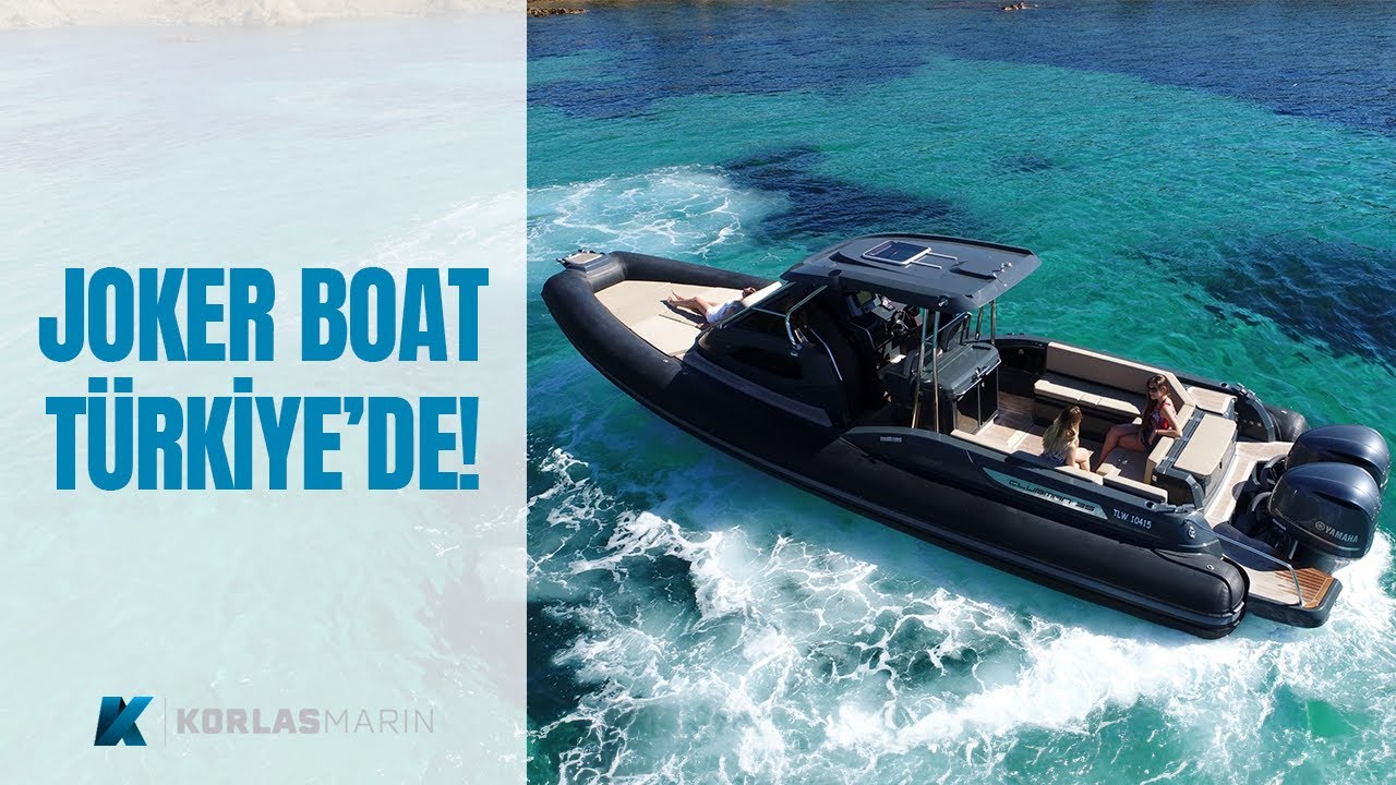 Joker Boat Korlas Marin Güvencesiyle Türkiye'de! - YouTube