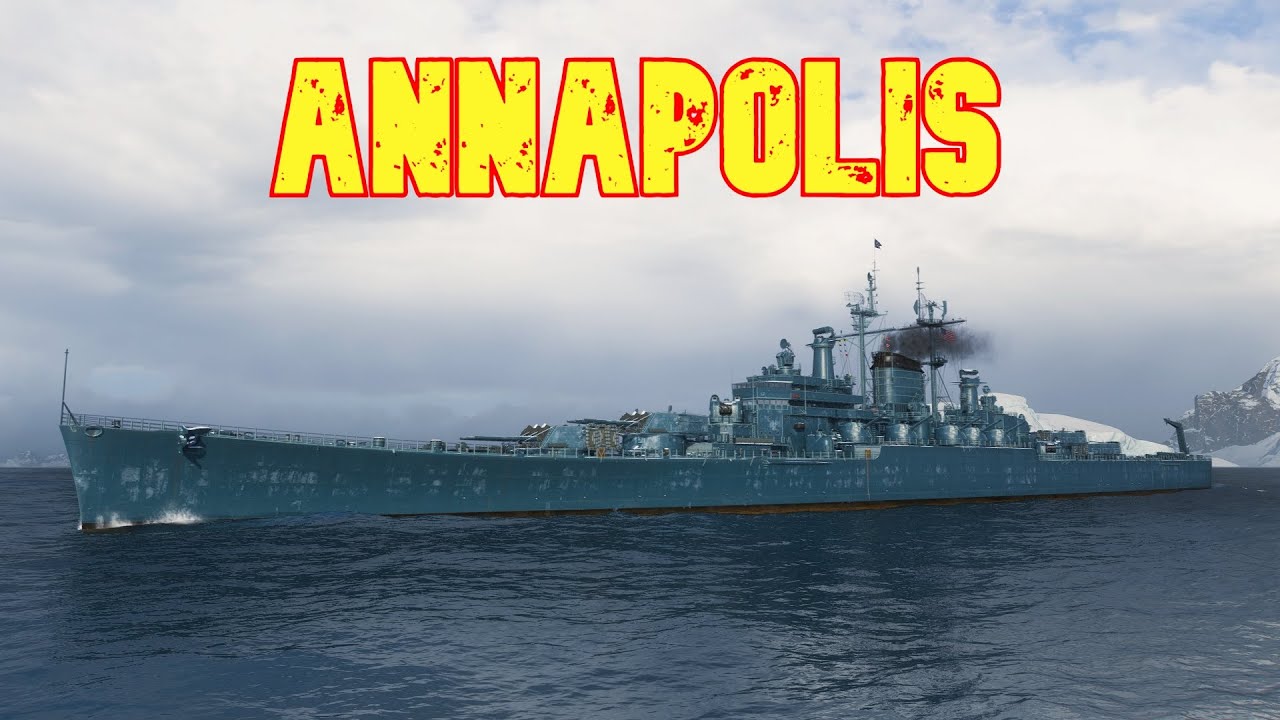 World of WarShips Annapolis - Solo Carry – 9 Kills with Annapolis! - YouTube