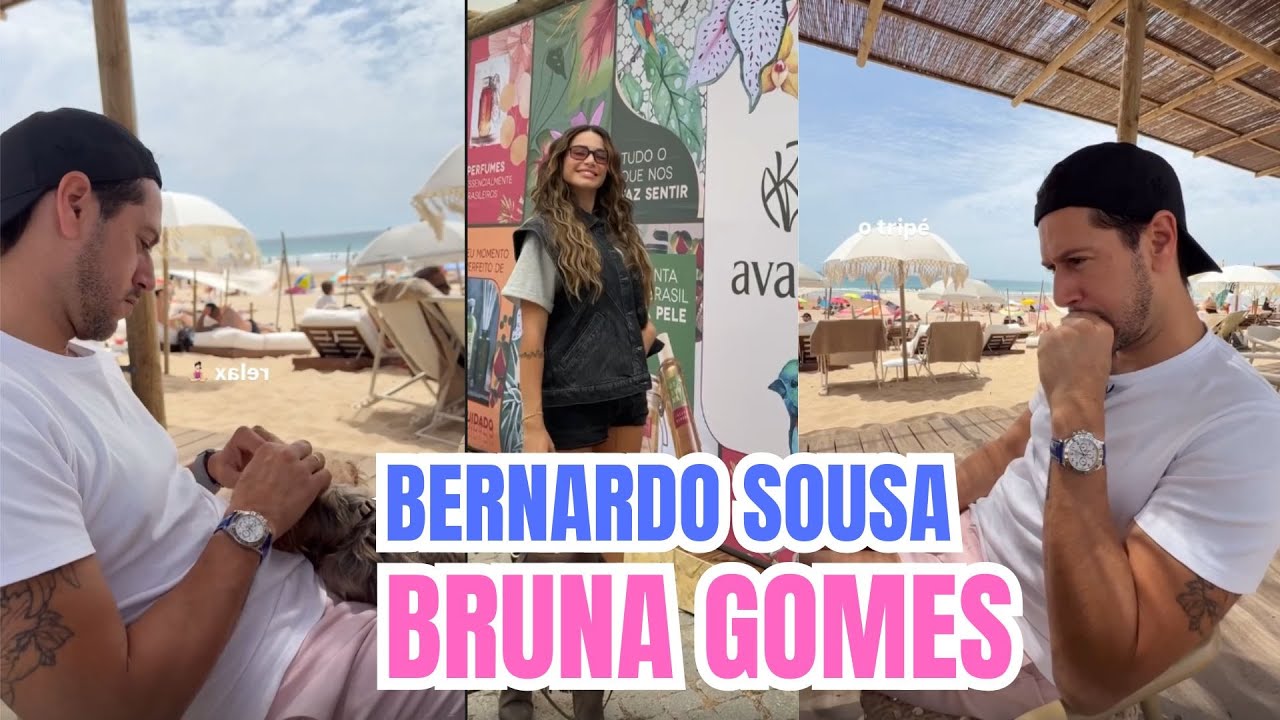 01/05/2025 - BRUNA GOMES E BERNARDO SOUSA NA PRAIA COM CLEIDE MARIA ...