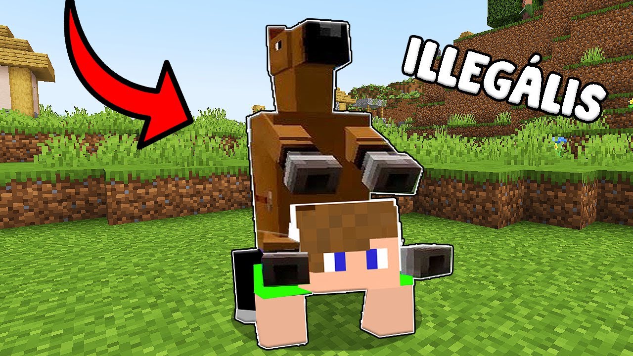 ILLEGÁLIS ÁLLATOK A MINECRAFT-BAN! 😱 - YouTube