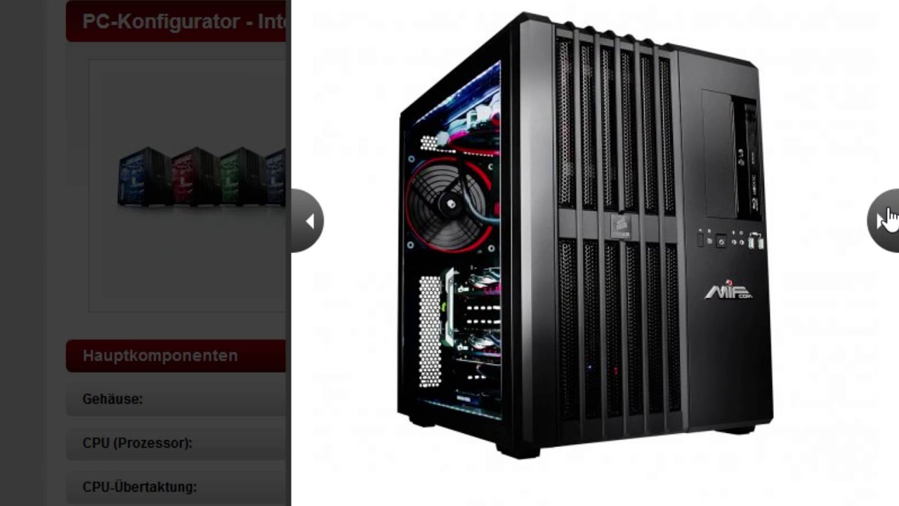 Mein PC ig freu mir Powered By Mifcom - YouTube