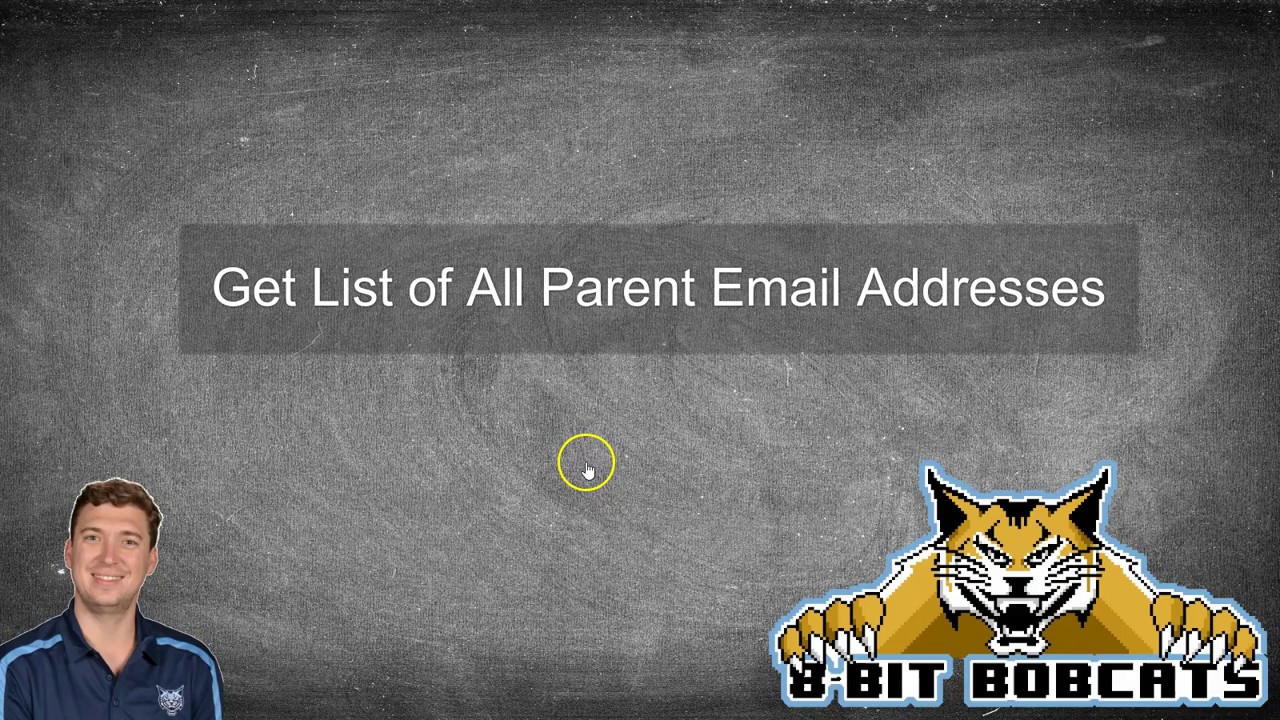 Get Email List for All Parents - YouTube
