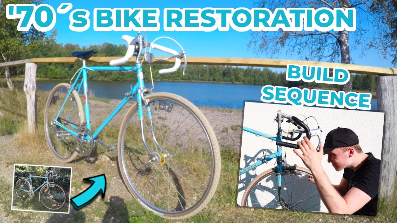 70´s Road Bike Restoration - Build Sequence (ASMR) - YouTube
