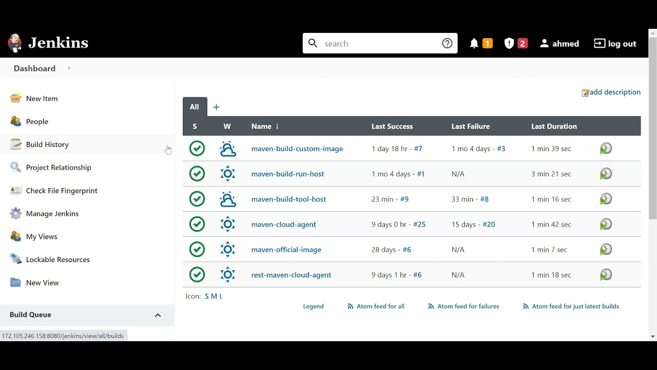 jenkins agent as docker container linked to jenkins master with maven ...