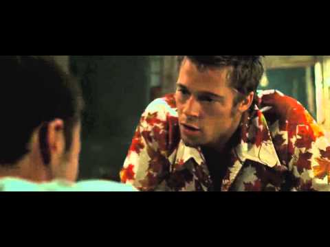 Fight Club - Chemical Burn Scene ( HD )