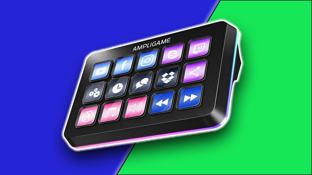 a REAL STREAMDECK ALTERNATIVE | Fifine AMPLIGAME CONTROL DECK D6 - YouTube