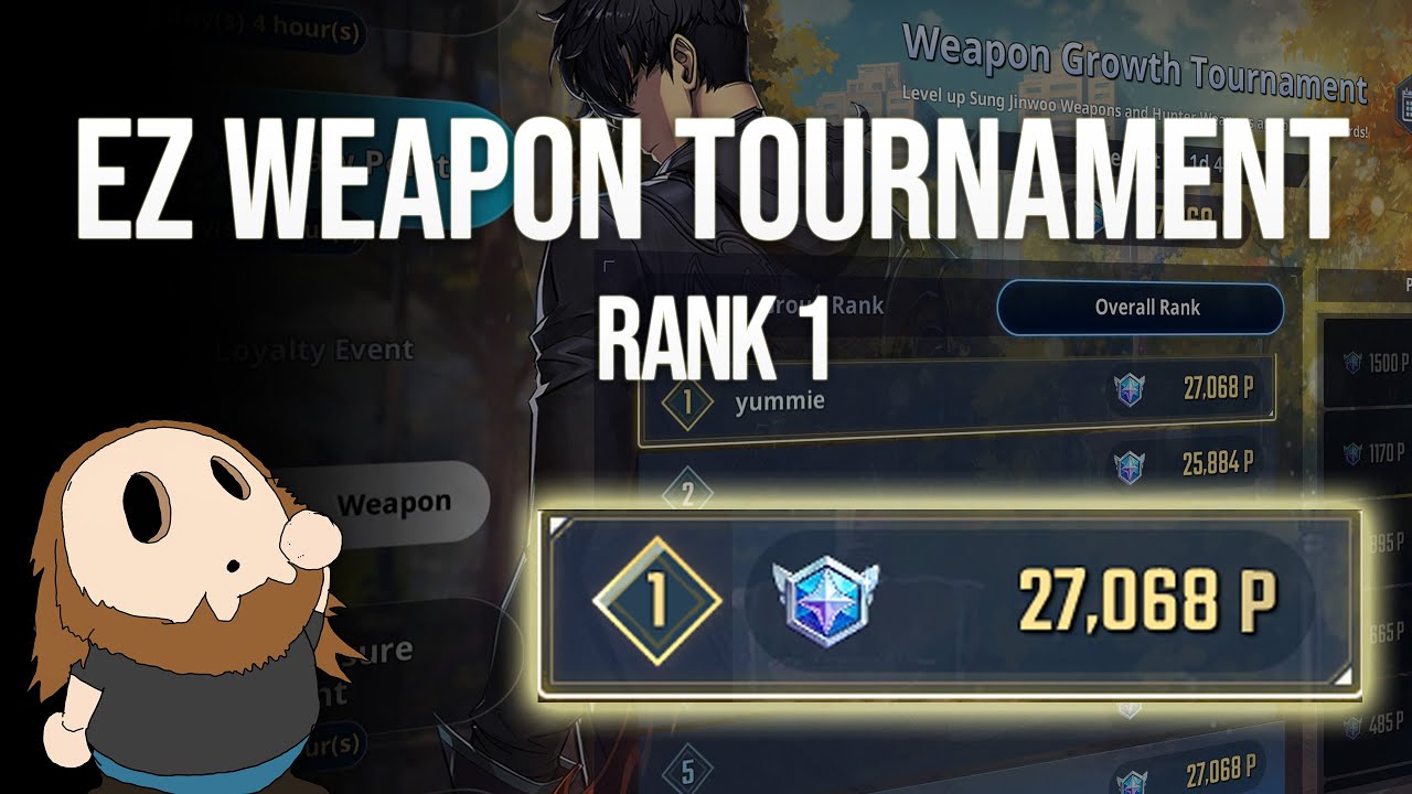 Get Rank 1 in Weapon Tournament! - YouTube