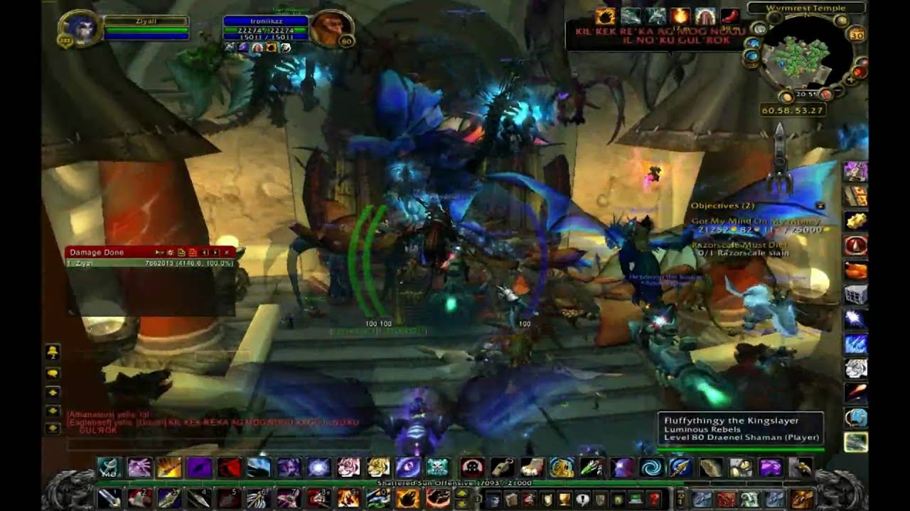 Ruby Sanctum launch event - World of Warcraft - YouTube