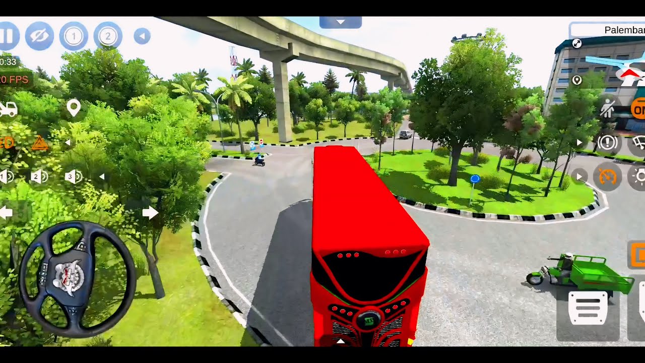 Bus Simulator Indonesia Travel- Bus simulator 3D-Android Gameplay India ...