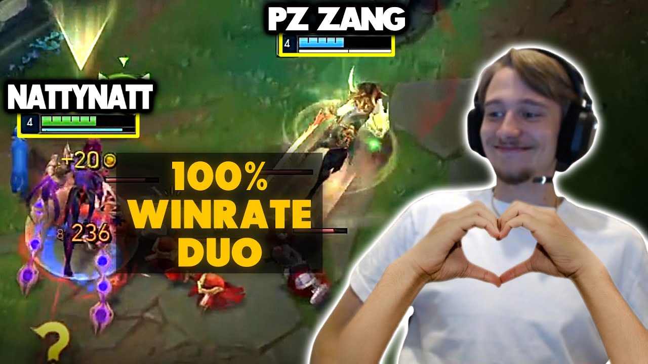 NattyNatt and PzZZang FINALLY get on the same team - YouTube