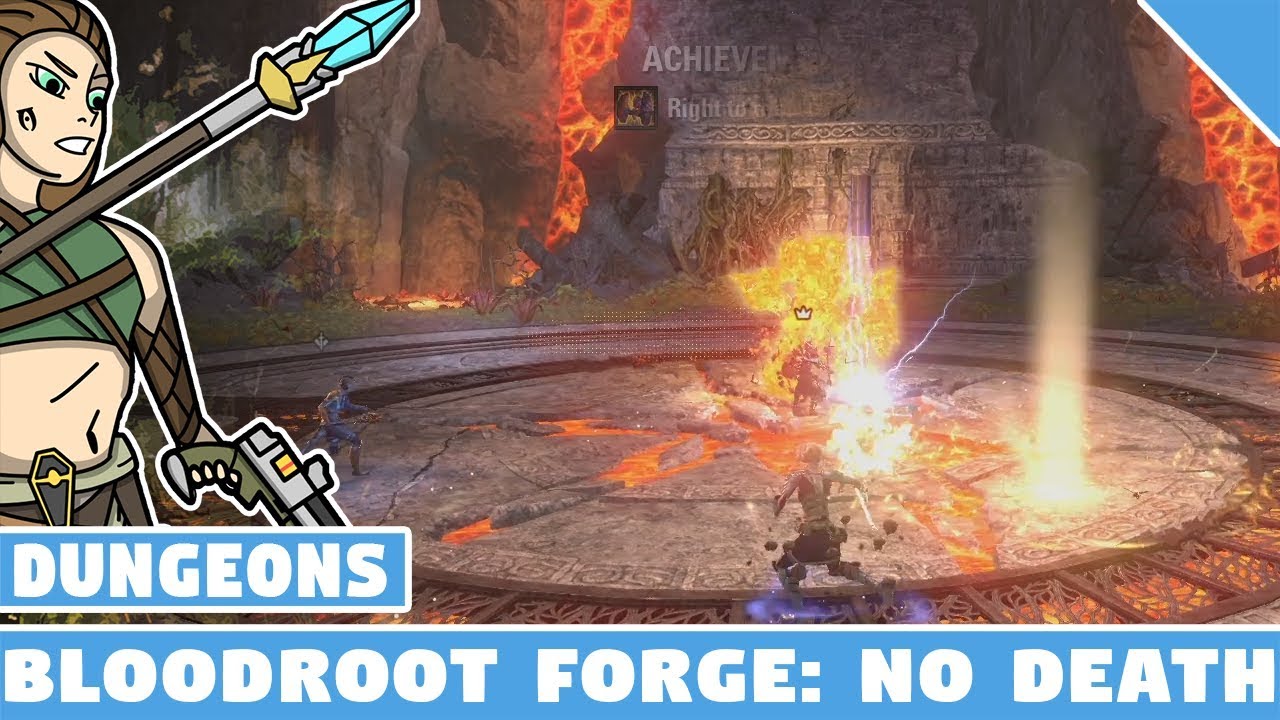 Vet Bloodroot Forge No Death - Parched Earth Achievement - ESO Dungeon ...