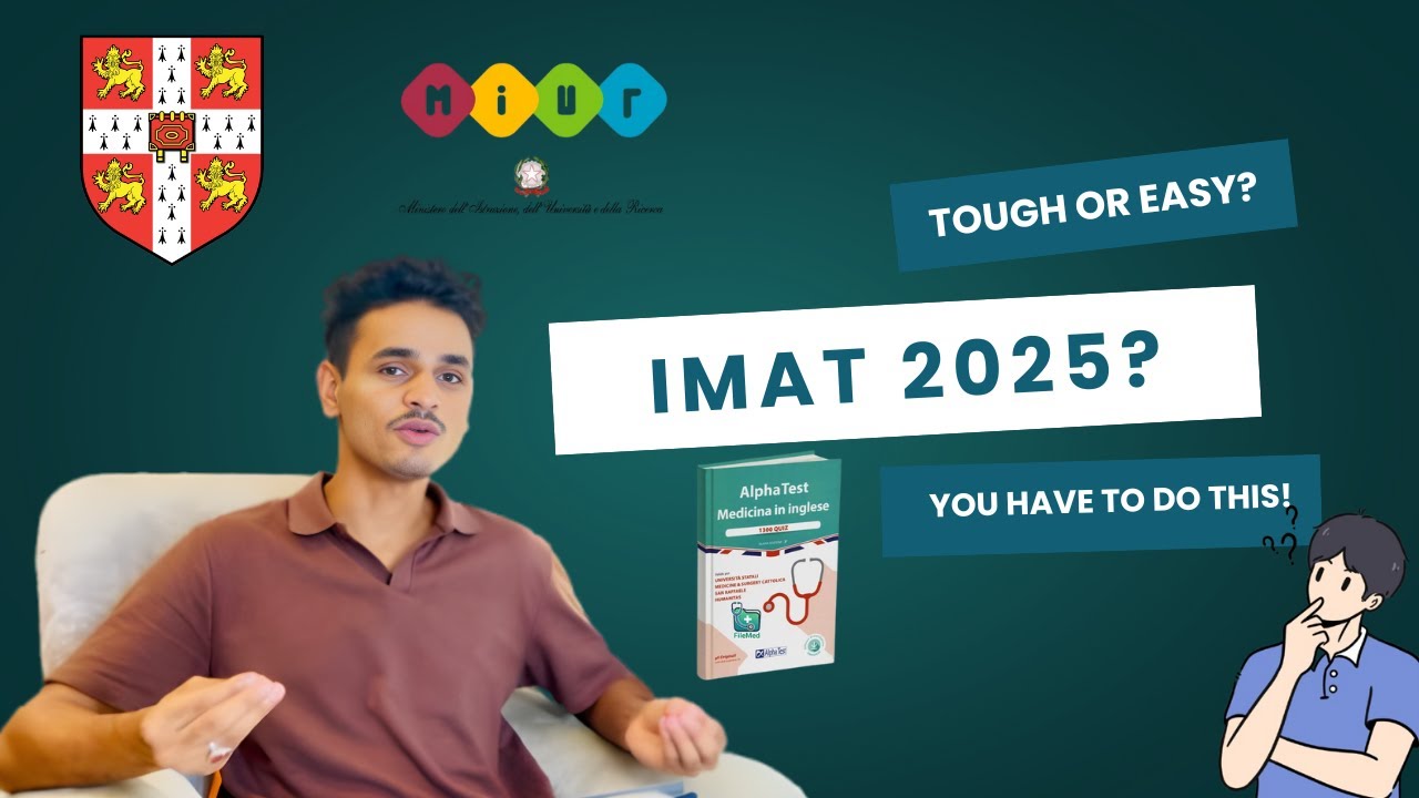 IMAT registration 2025 | Last 20 days for IMAT 2025 | You have to do ...