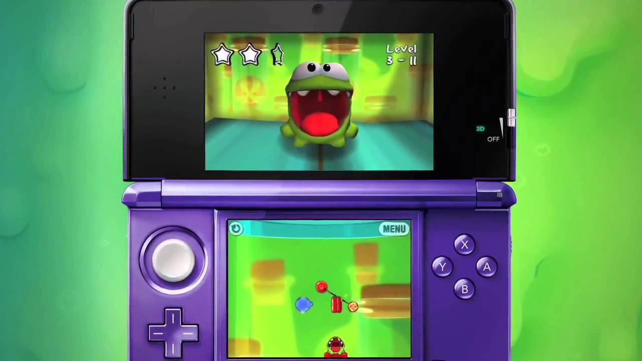 Nintendo 3DS Cut the Rope Triple Treat - YouTube