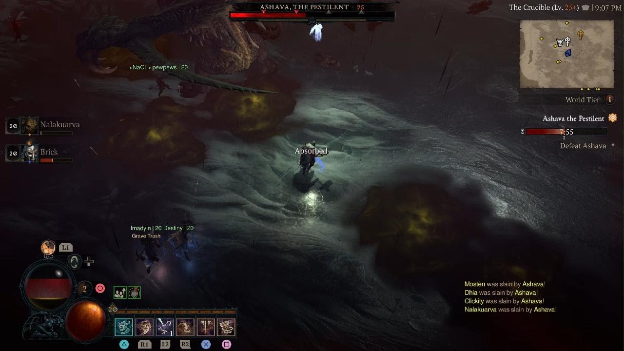 What happens when a teammate joins during a World Boss fight | Diablo ...