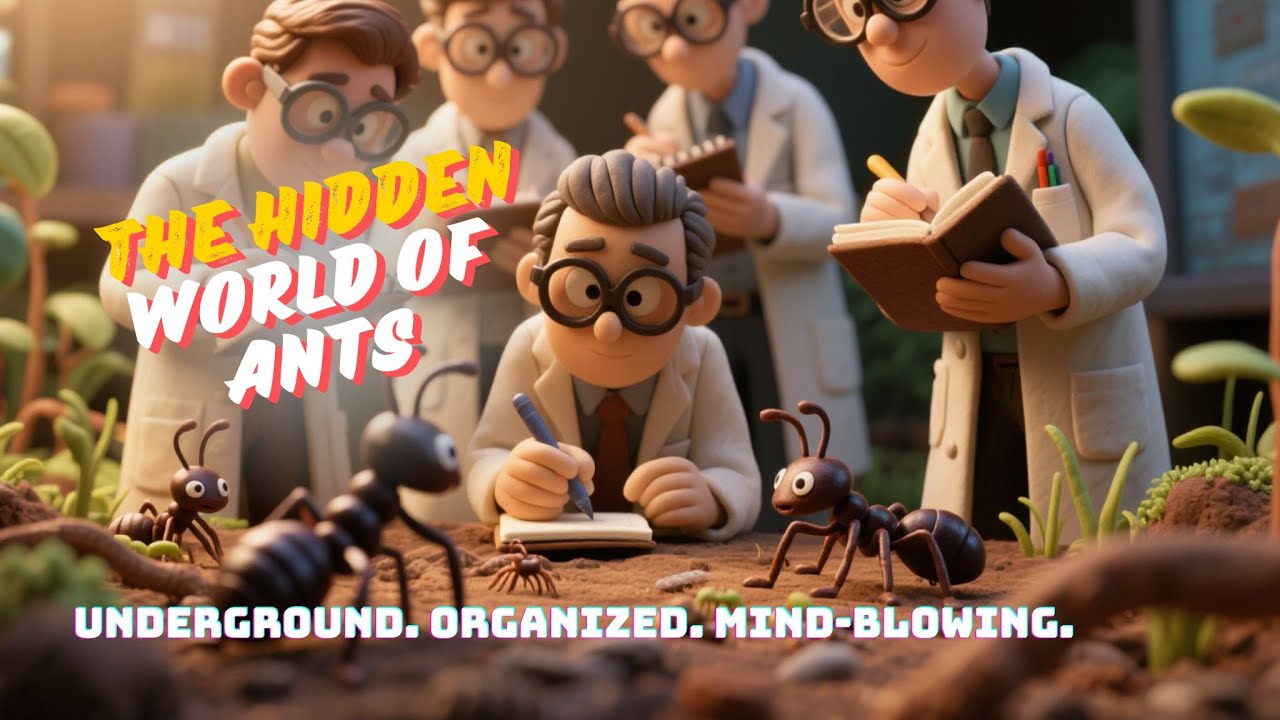 The Secret Lives of Ants: Exploring Their Hidden Social Networks - YouTube