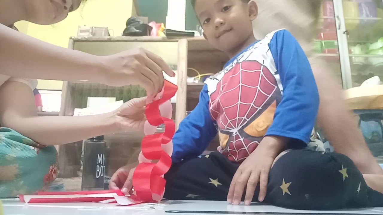 Membuat Rantai simbol sila kedua - YouTube