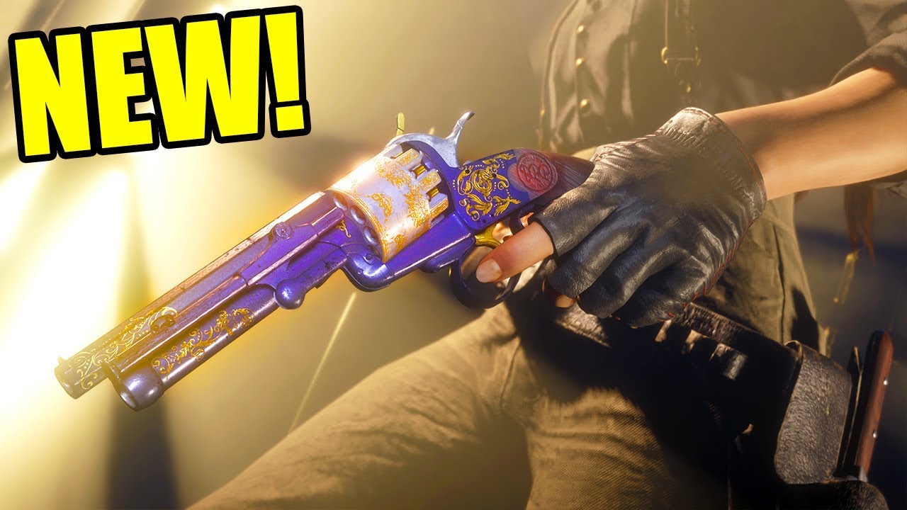 The New LEMAT REVOLVER in Red Dead Online... (Red Dead Online DLC ...