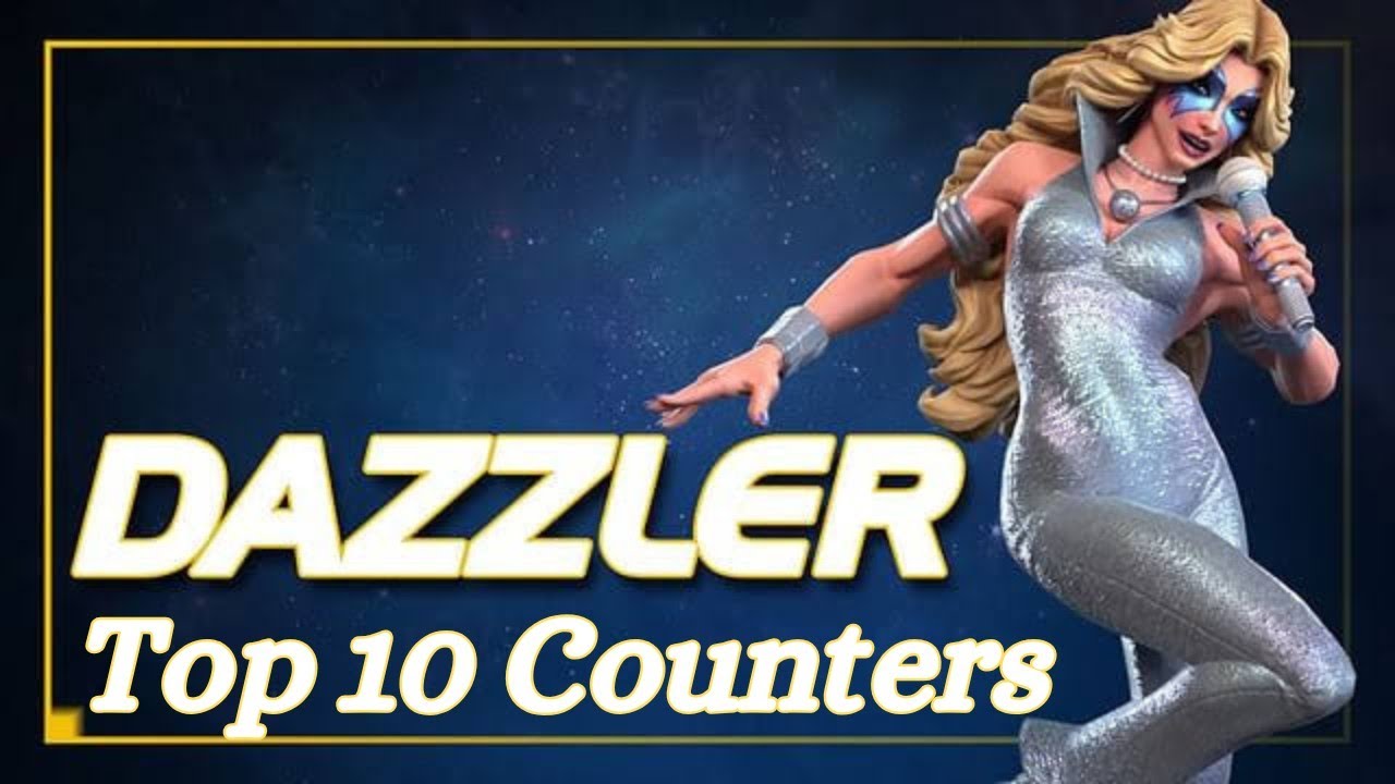 Top 10 Counters For Dazzler MCOC - YouTube
