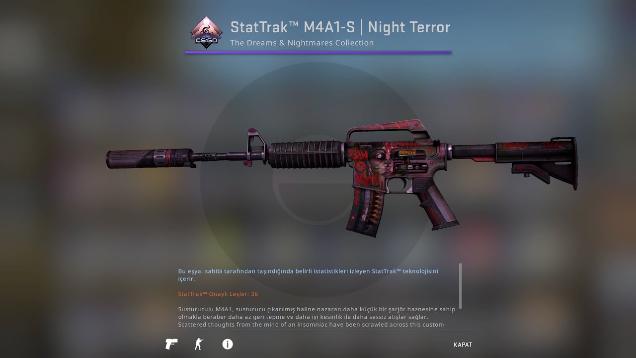M4A1-S | Night Terror BS Trade UP - YouTube