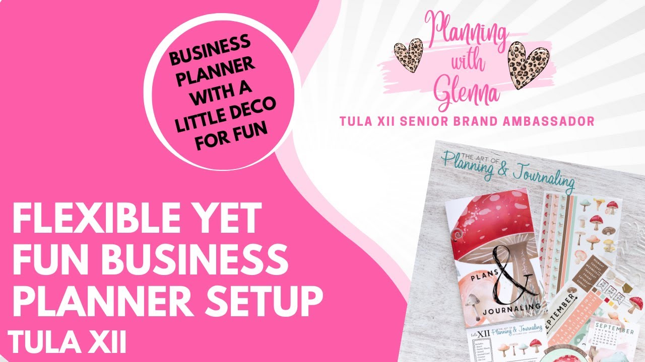 Art of Planning & Journaling - A flexible business planner | Tula XII ...