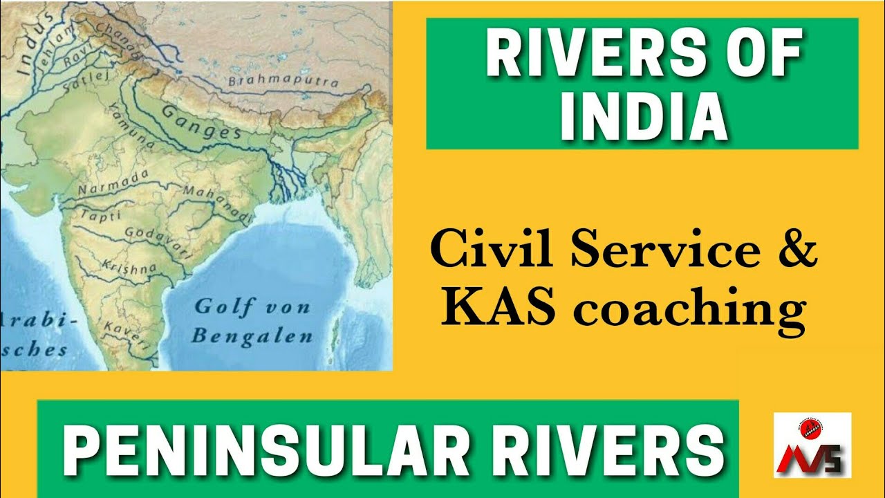 Rivers of India: Part 2/ Peninsular Rivers - YouTube