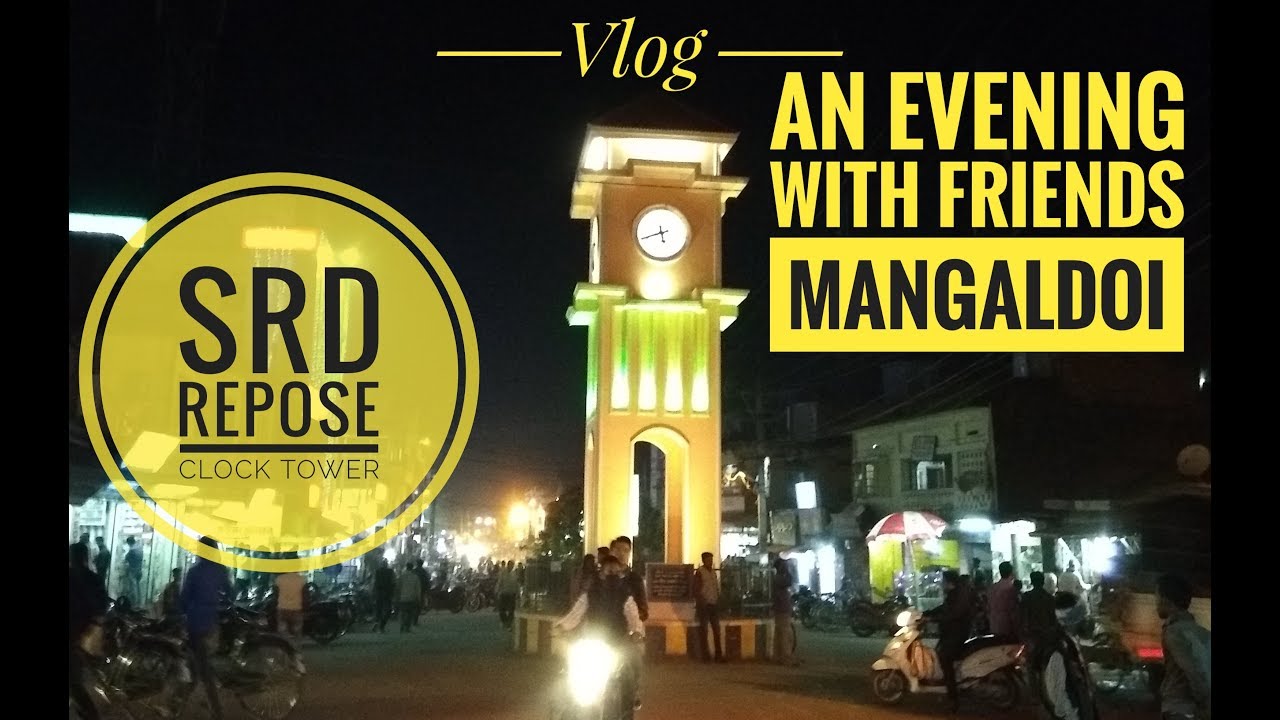 Mangaldai town || Cycle vlogging || Clock tower || SRD Repose - YouTube