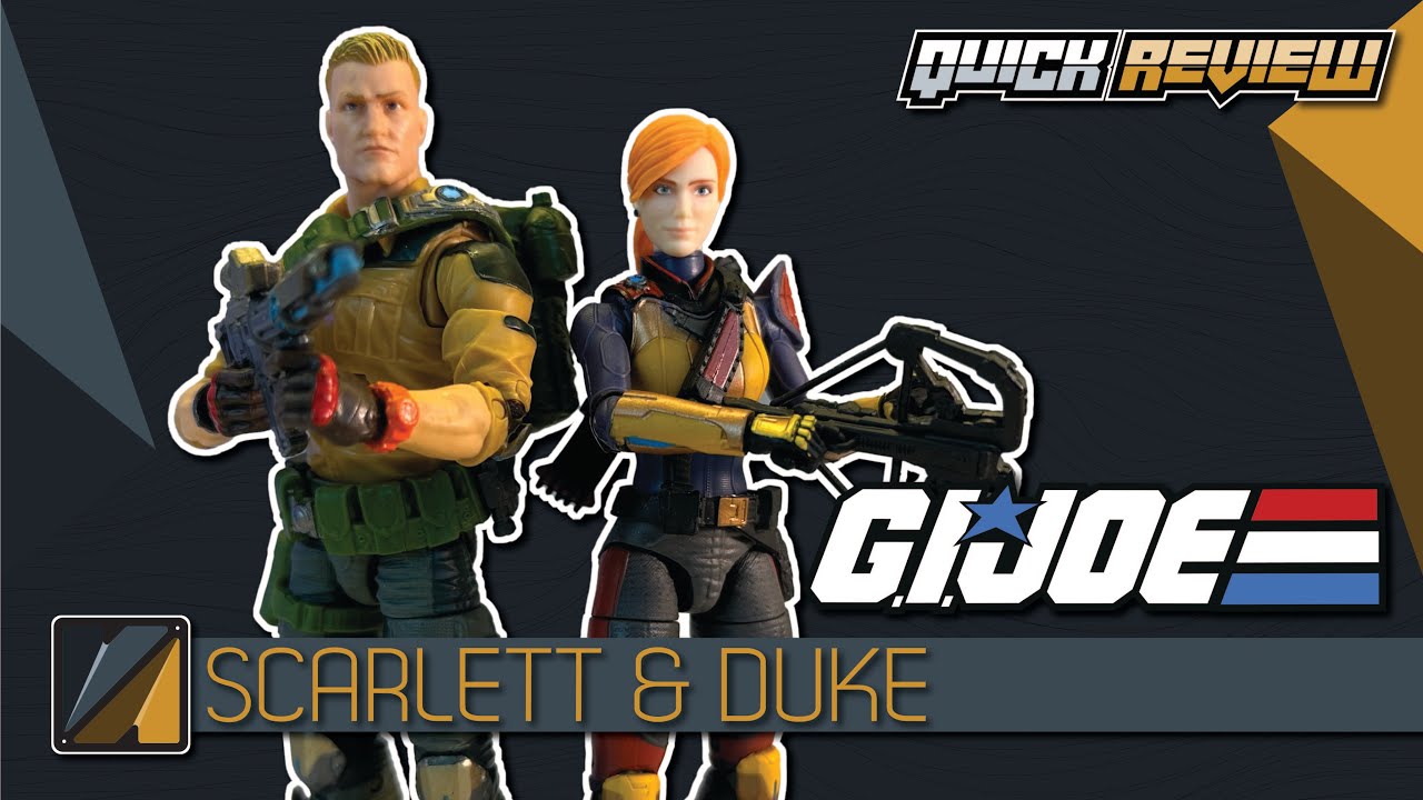 GI JOE CLASSIFIED SERIES - SCARLETT & DUKE | QUICK REVIEW - YouTube