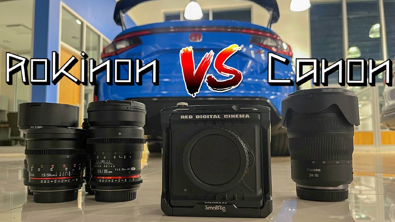 Red Komodo 6k Lens Test ( Canon 24-70 f2.8 + Rokinon t1.5 set) - YouTube