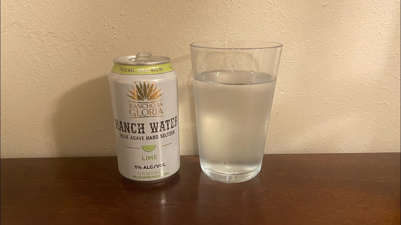 Rancho La Gloria Ranch Water Blue Agave Lime Hard Seltzer - YouTube